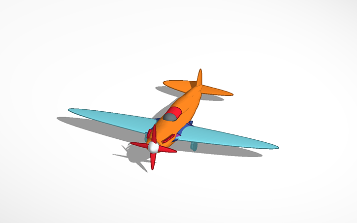 3D design plane | Tinkercad