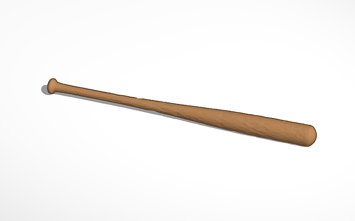 3D design BASEBALL BAT | Tinkercad