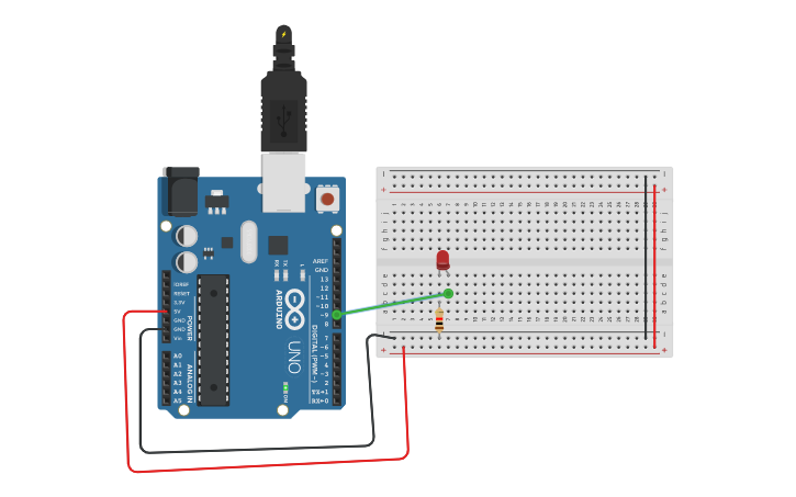 Circuit Design 555 Timer Blinking Led Tinkercad