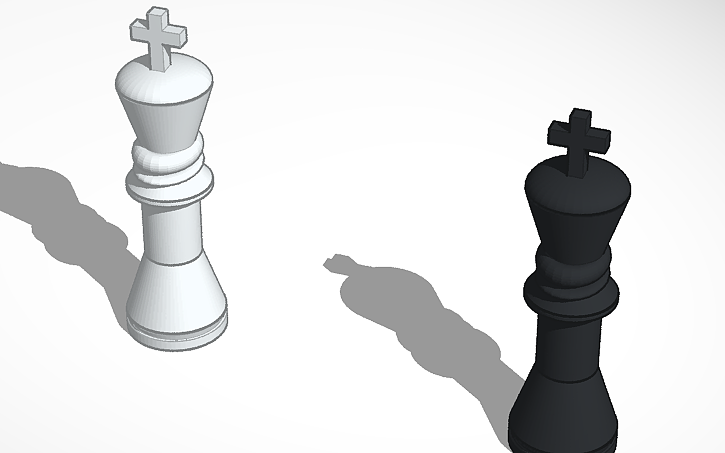 3D design Chess King | Tinkercad