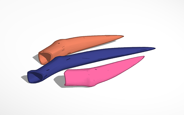 3D design Finger Claw + 2 Thumb Claws | Tinkercad
