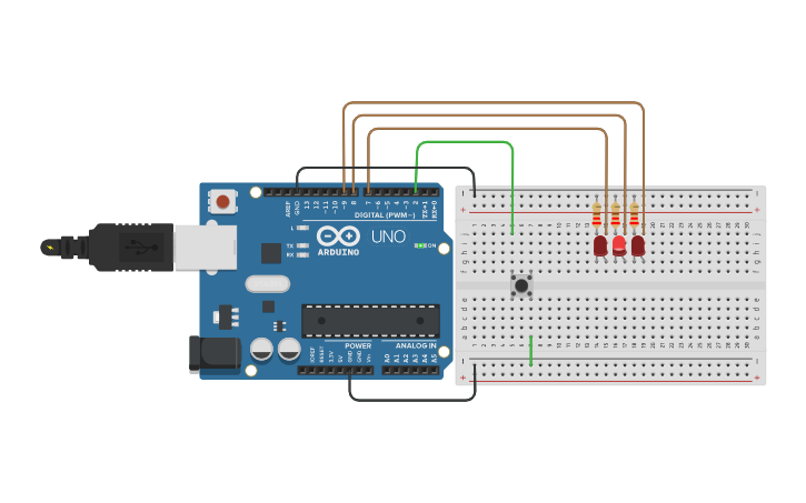 Circuit design button | Tinkercad