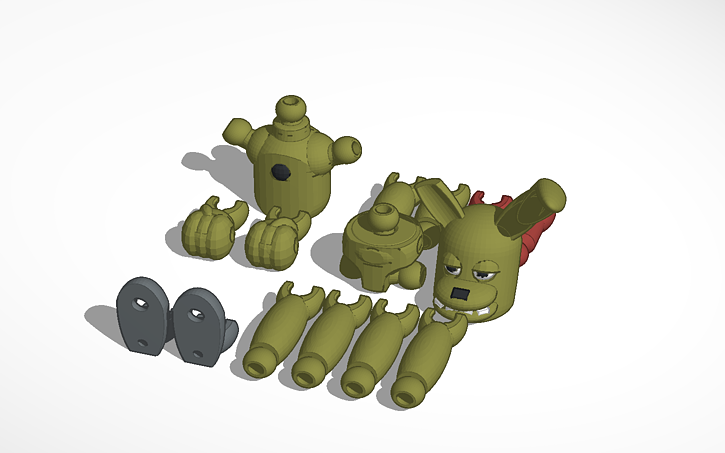 3D design Springtrap | Tinkercad