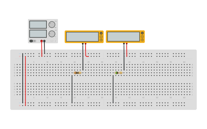 Circuit Design Ohmmeter Circuit 2 10 15 Tinkercad