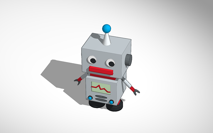 3D design Robot | Tinkercad