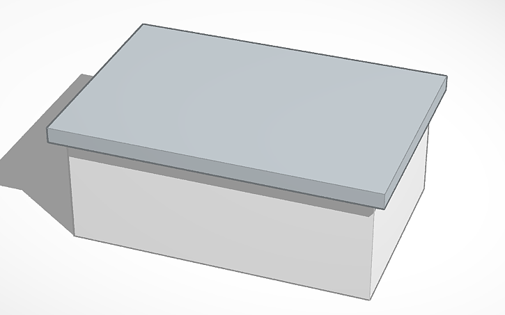 3D design Simple kitchen counter | Tinkercad