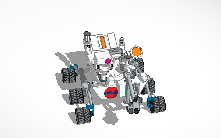 3D design Mars Rover | Tinkercad