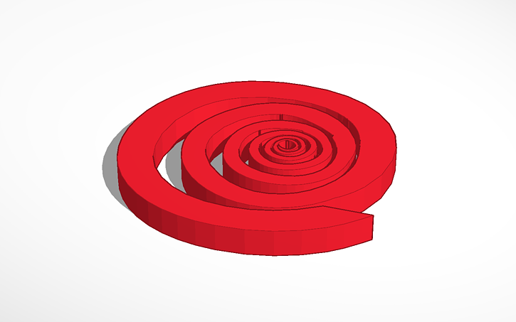 3D design Coil spring I | Tinkercad