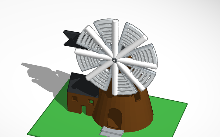 3D design Windmill #Balljoint | Tinkercad