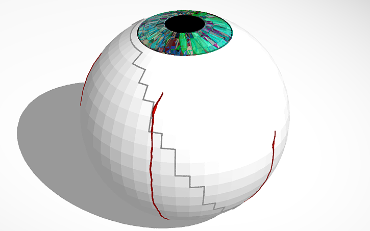 3D design Eyeball | Tinkercad