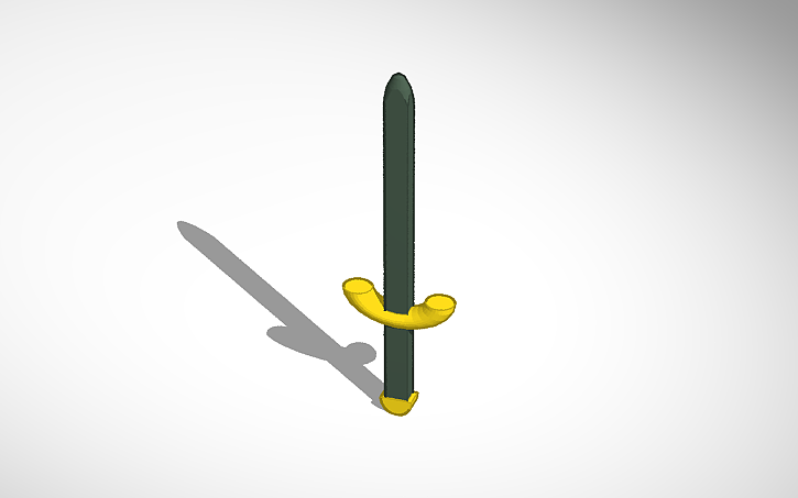 3D design roblox linked sword | Tinkercad