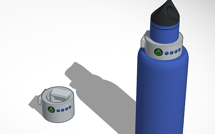 3D design Water Bottle Concept | Tinkercad