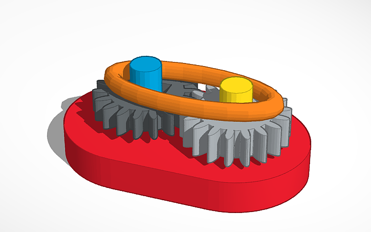 3D design working gears | Tinkercad