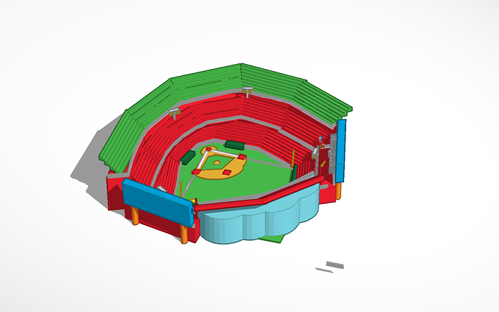 3D design SFS Baseball Stadium | Tinkercad