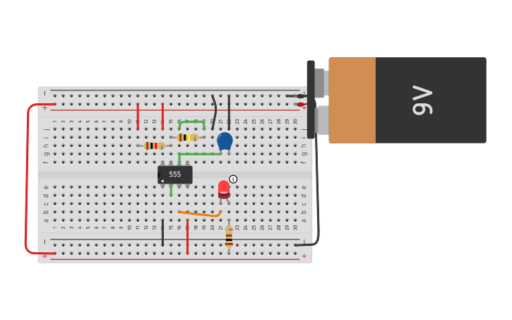 Circuit Design 555 Timer Led On Off Tinkercad