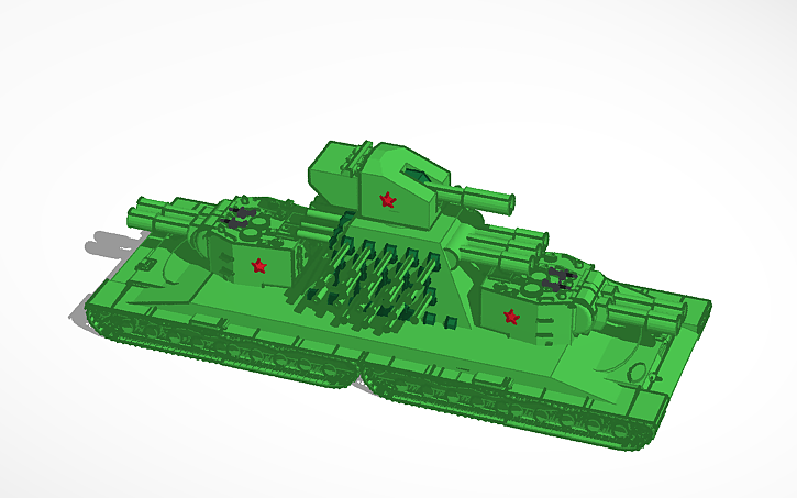 3D design Tank Kv-46 | Tinkercad