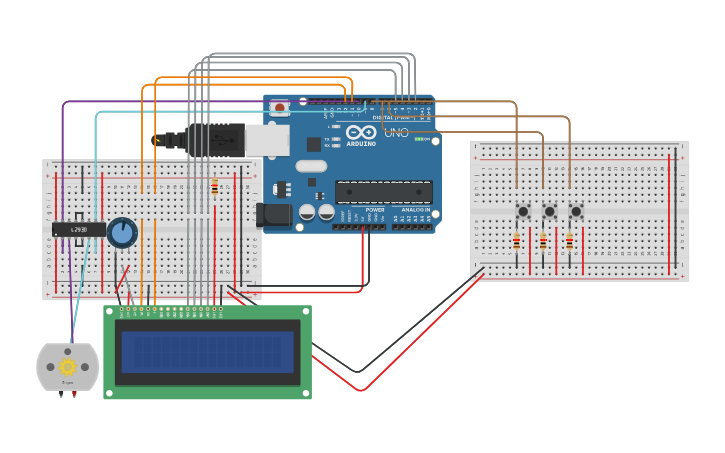 Circuit Design Elevator Simulation Tinkercad