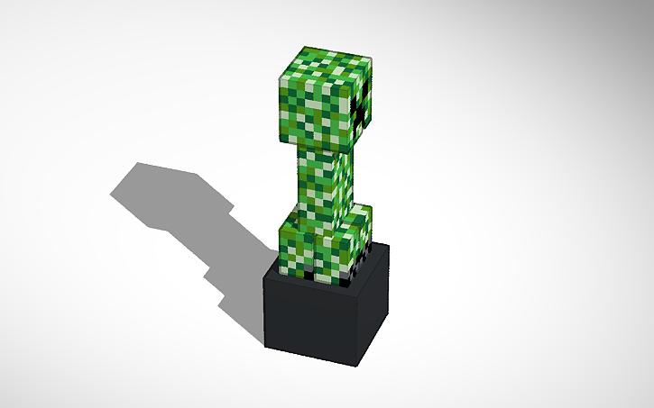 3D design Minecraft Creeper | Tinkercad