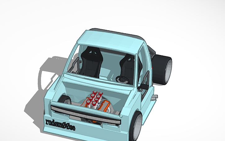 3d Design Drift Van Van Tinkercad