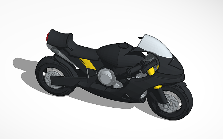 3D design Motorcycle | Tinkercad
