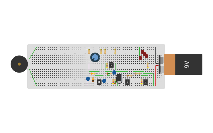 Circuit design Sound To Light Unit Using LED Sound Indicator | Tinkercad