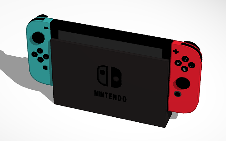 3D design Nintendo Switch Dock | Tinkercad