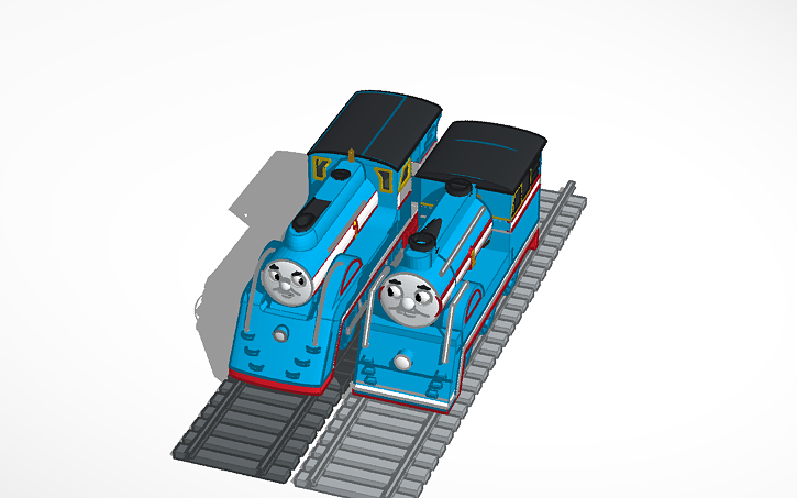 3D design Streamlined Thomas' | Tinkercad