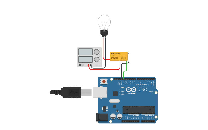 Circuit design Relay | Tinkercad