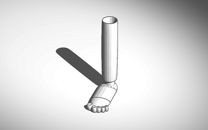 3D design Prosthetic Leg | Tinkercad