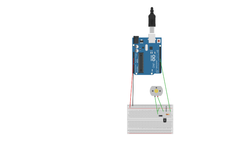 Circuit Design Speed Control Dc Motor Serial Monitor Arduino Code Tinkercad
