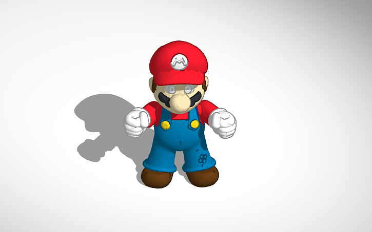 3D design Super Mario | Tinkercad