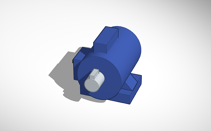 3D design AC electric motor | Tinkercad