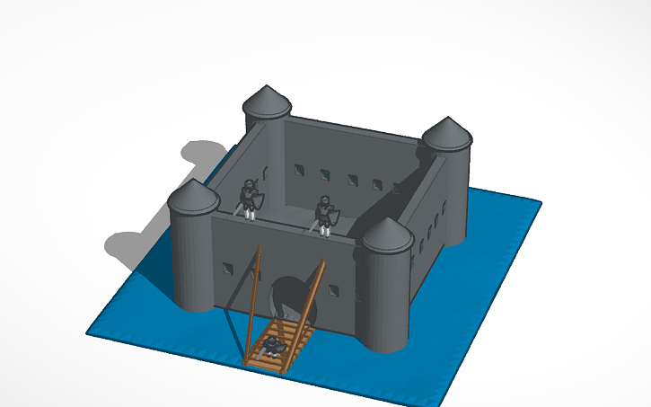 3D design Castle | Tinkercad