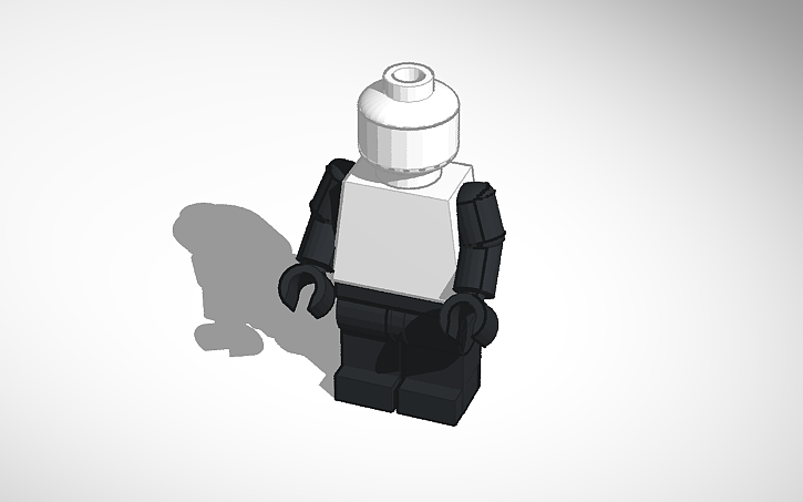 3D design Lego Man | Tinkercad