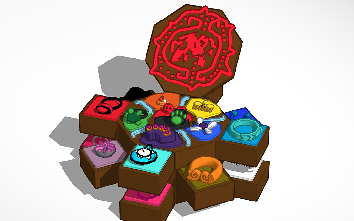 3d Design Eski Mucize Kutusu Tinkercad