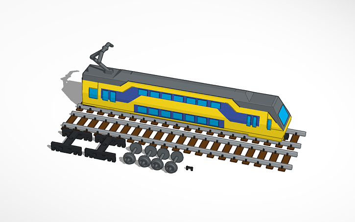 3D design train | Tinkercad