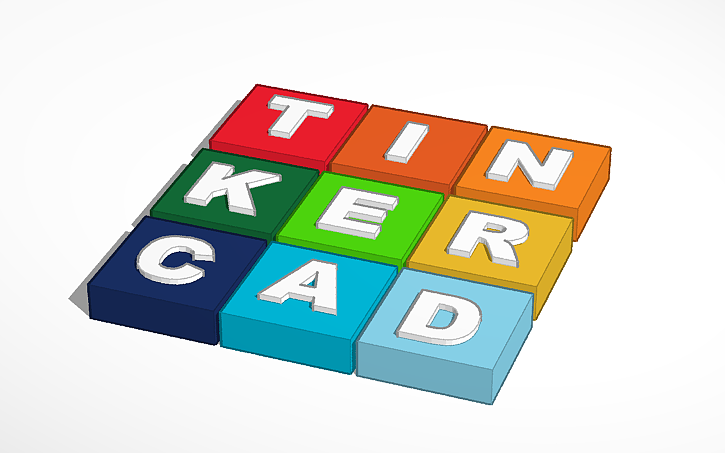 3D design Tinkercad Logo | Tinkercad