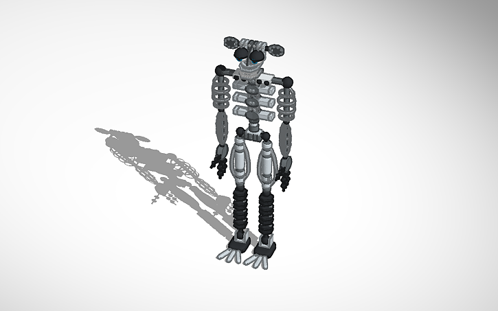 3D design Endoskeleton 02 | Tinkercad