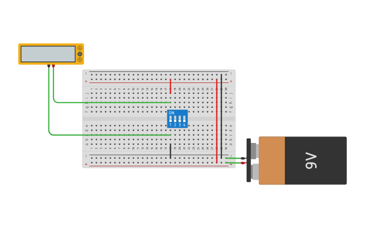 Circuit Design Dip Switch Spst Tinkercad