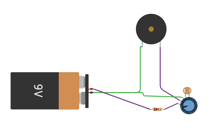 Circuit design buzzer | Tinkercad