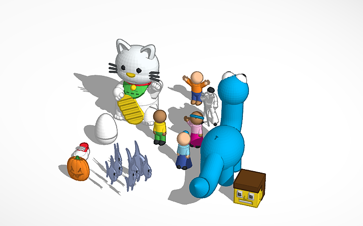 3D design Tinkercad Sample Shapes | Tinkercad