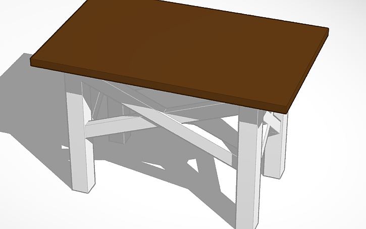 3D design Table | Tinkercad