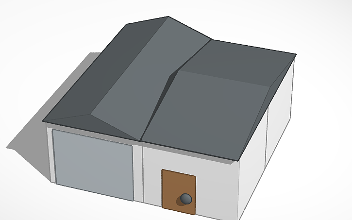 3D design Basic House (1 story) | Tinkercad