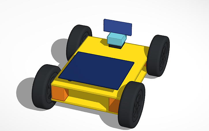 3d Design Obstacle Avoidance Robot Tinkercad