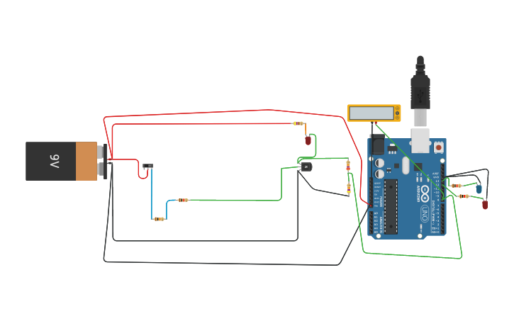 Circuit design SENSOR DE HUMEDAD CON ARDUINO | Tinkercad