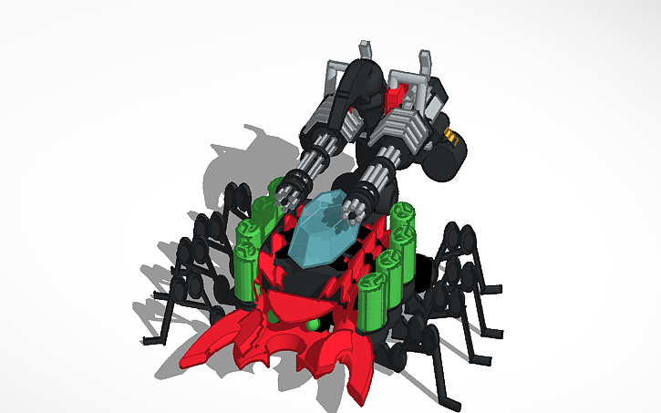 3D design Zoids Scorpion | Tinkercad