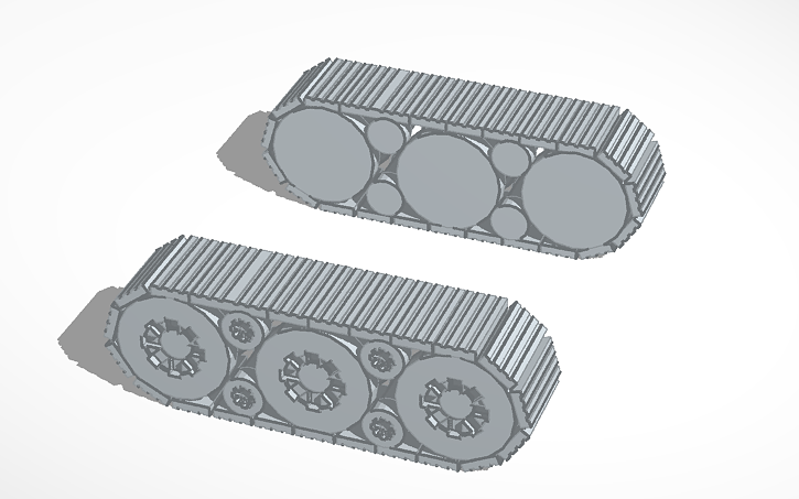 3D design Tank Treads V2 | Tinkercad