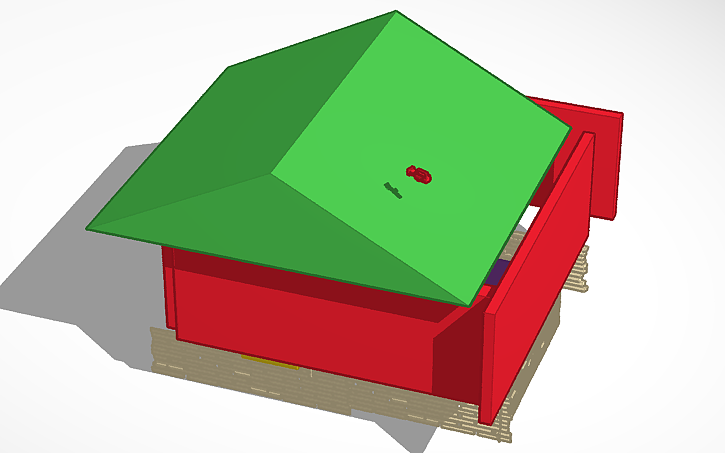 Autodesk Tinkercad House Roof Youtube