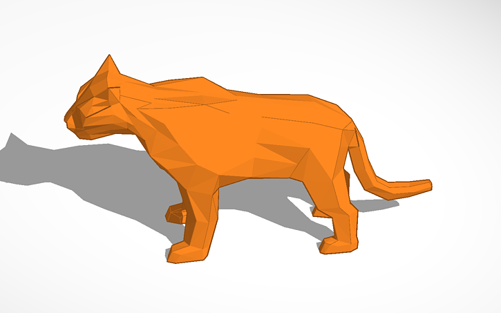 3D design Tiger | Tinkercad