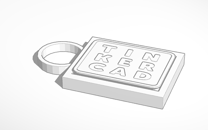 3D design key chain | Tinkercad